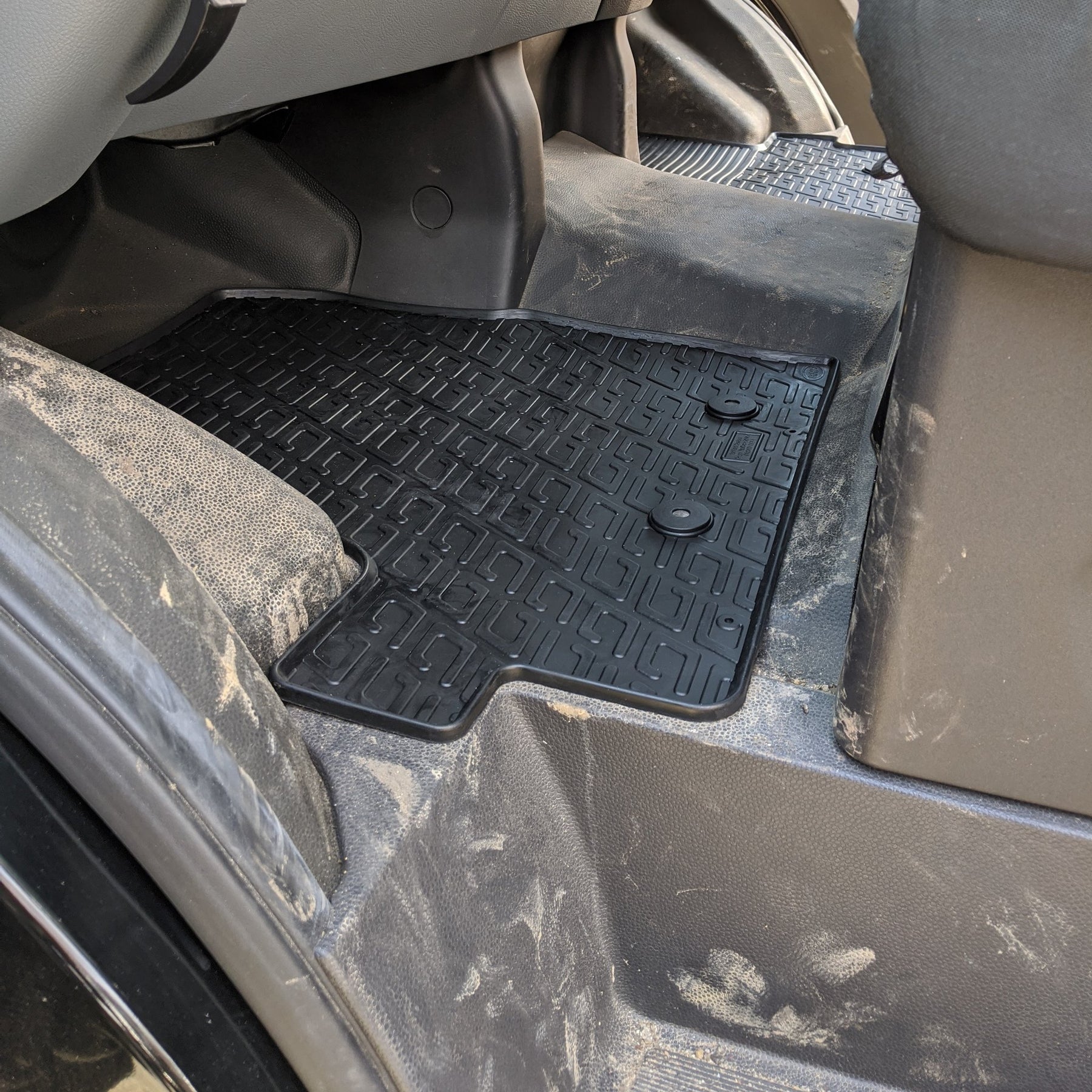 Ford Transit Custom Floor Mats (2013-2023) | Heavy Duty Rubber